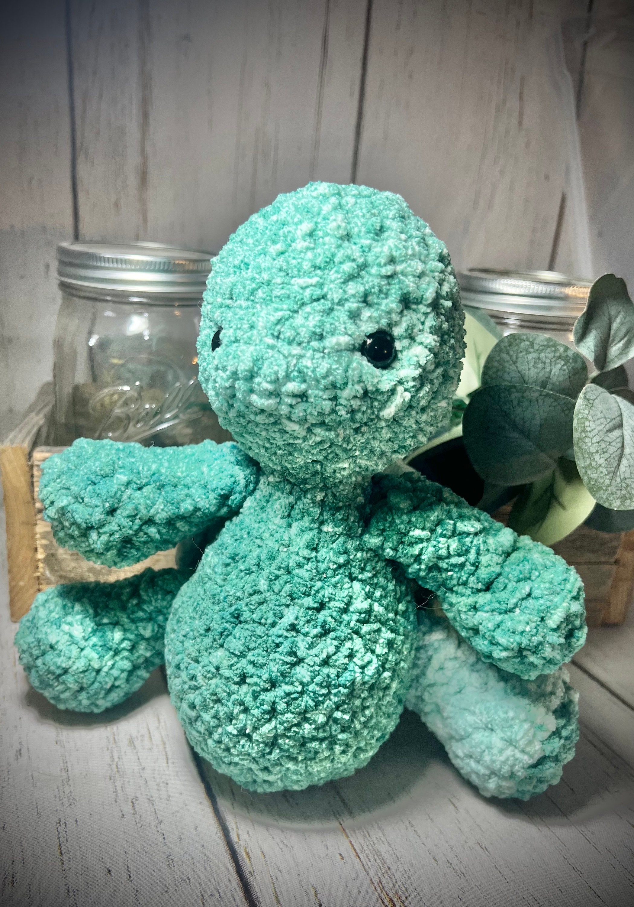 Cute Turtle Plushie turtle Amigurumi cute Crochet Turtle Handmade ...
