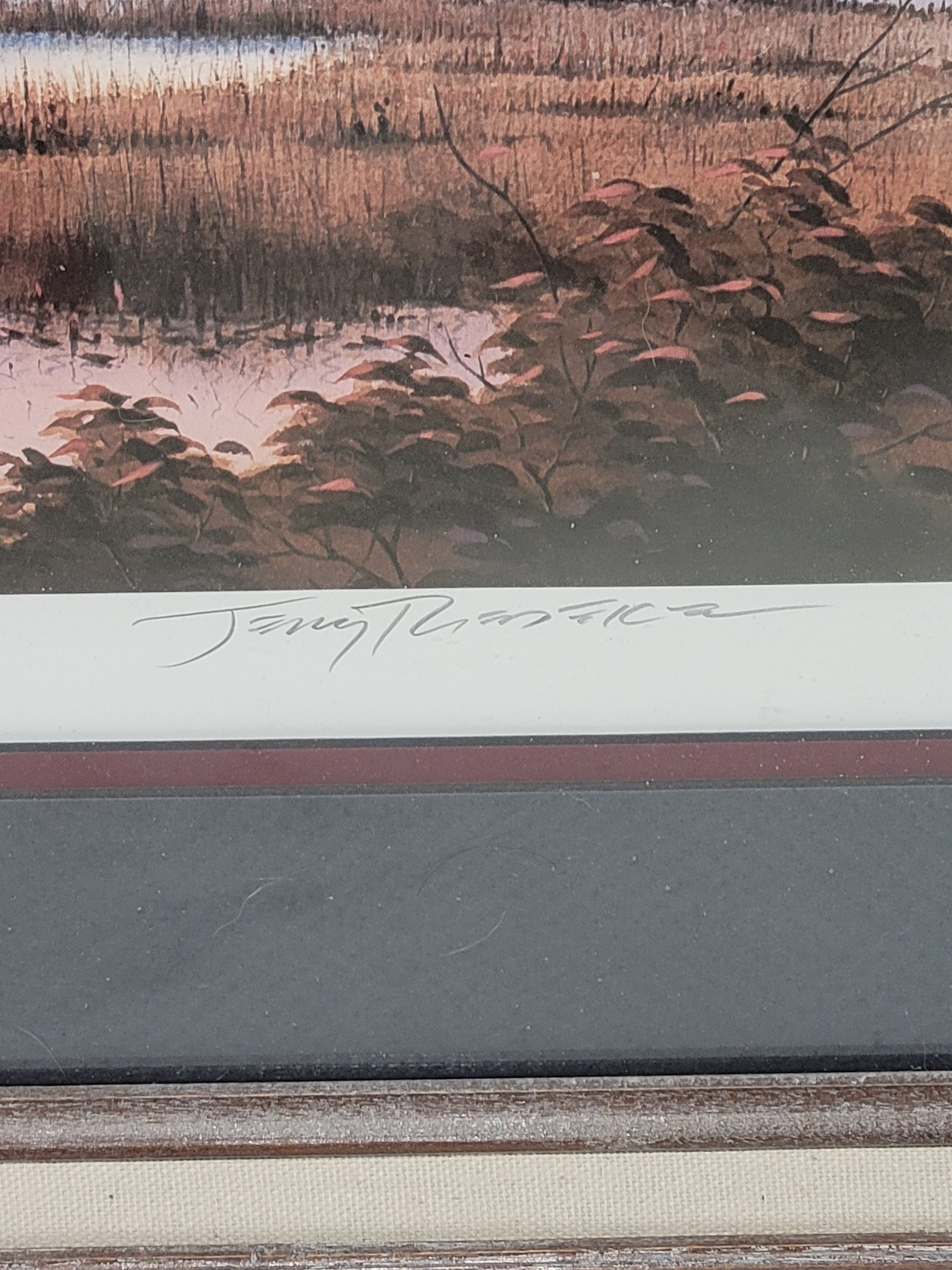 Jerry Raedeke "overnight Guests" Lithograph Signed/numbered/framed - Etsy