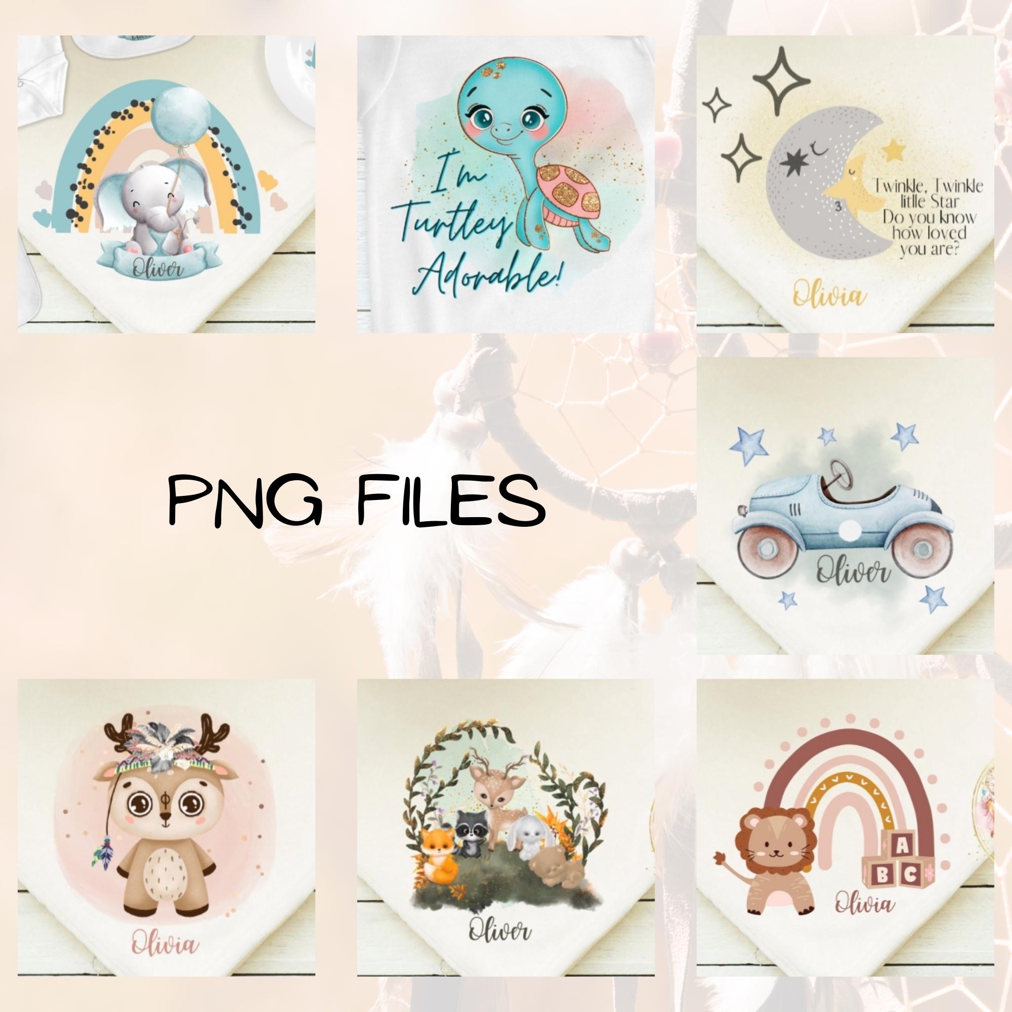 BABY NURSERY SUBLIMATION Bundle, Toddler Baby Sublimation Design Png ...