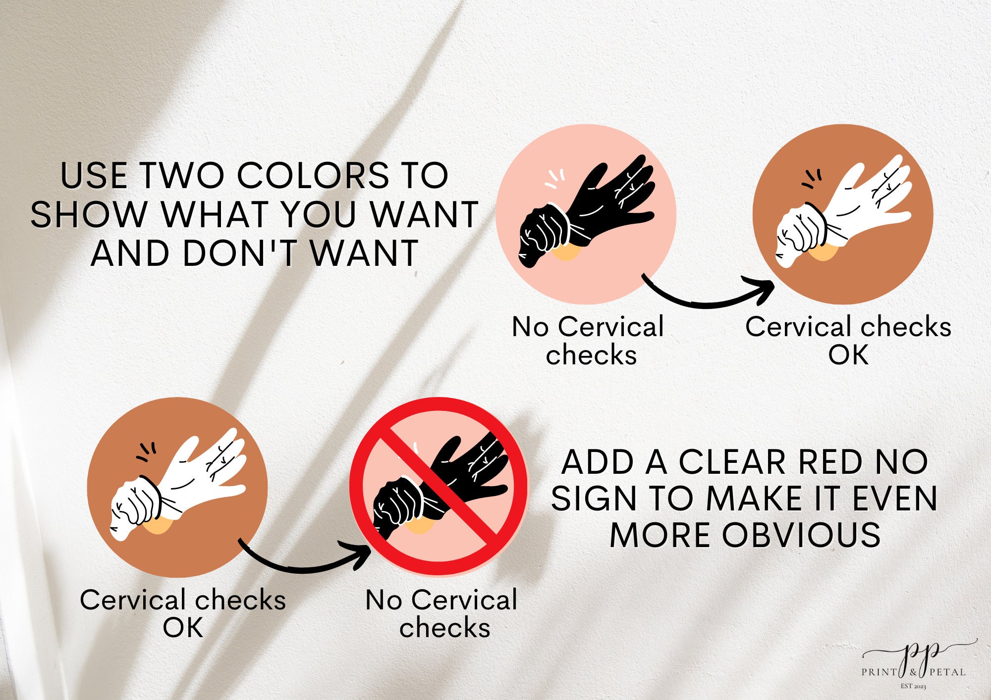 C Section Birth Plan Visual Birth Plan Template Cesarean Birth ...