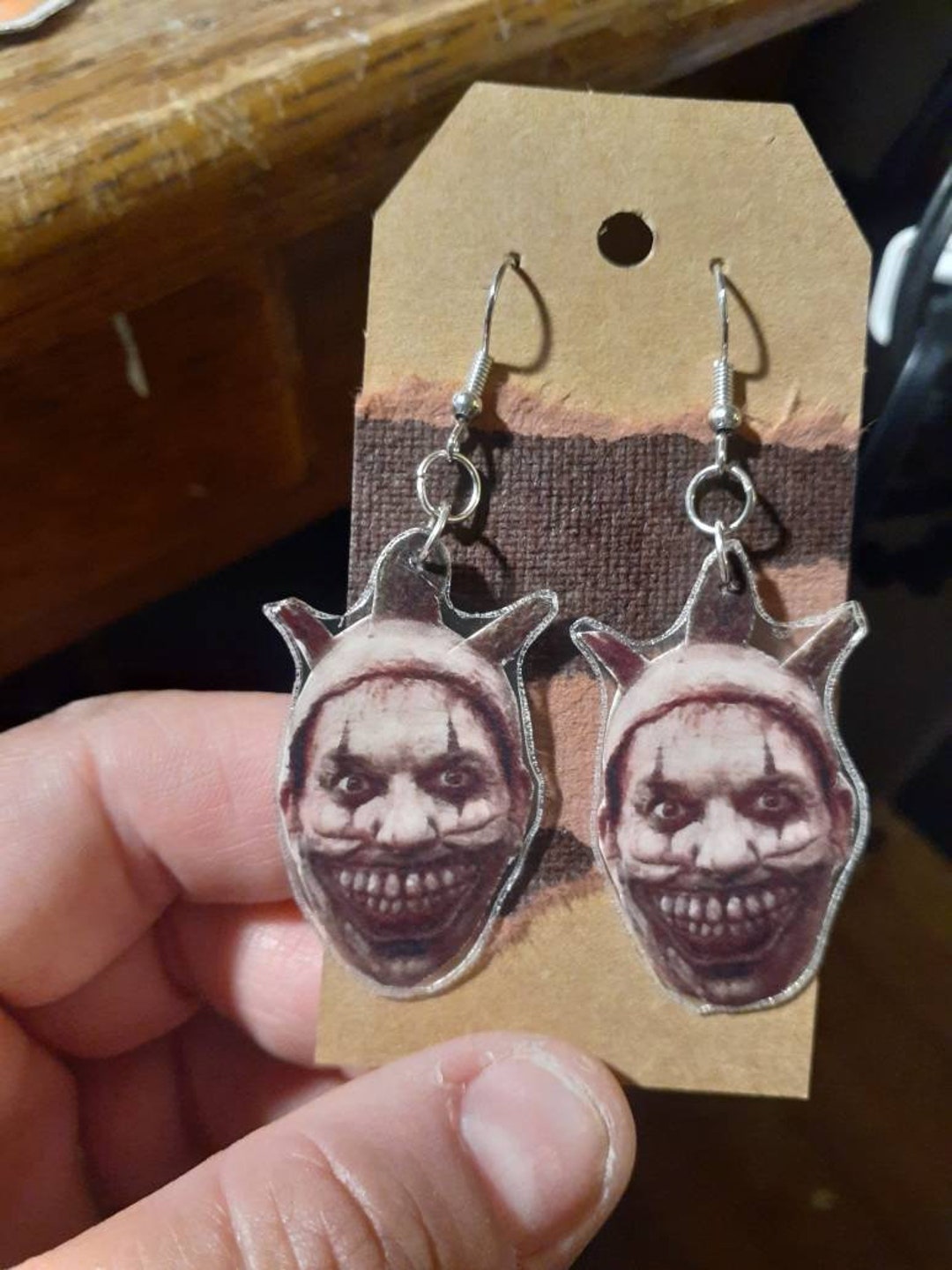 Twisty The Clown Ahs Inspired Clown These Are Unique Sepia Tone To