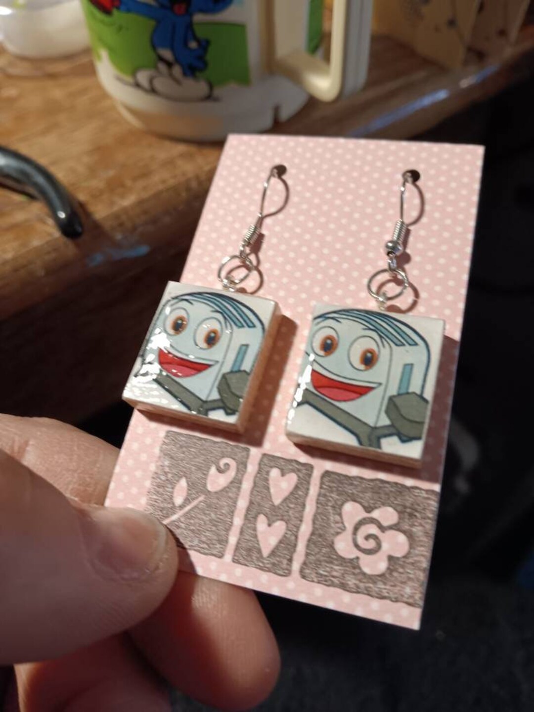 Scrabble Tiles Recycled Into Unique Earrings Inspired by Brave Little ...