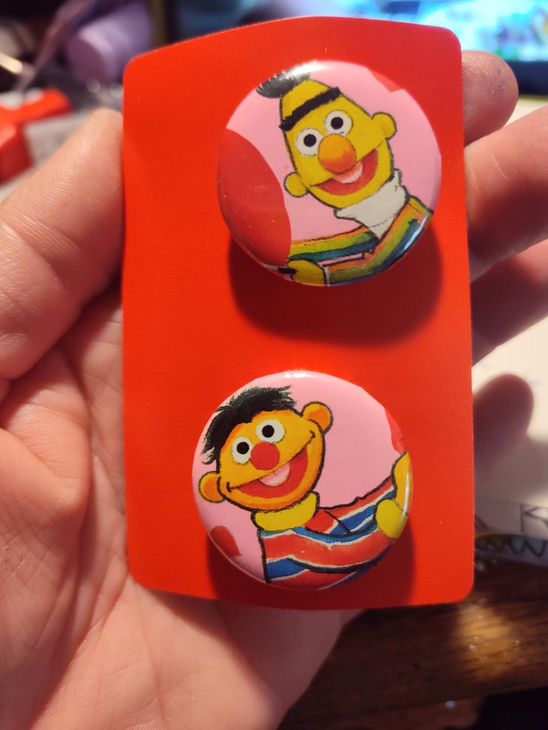 5 Sesame Street Inspired Pins Featuring The Favorites Handmade Very