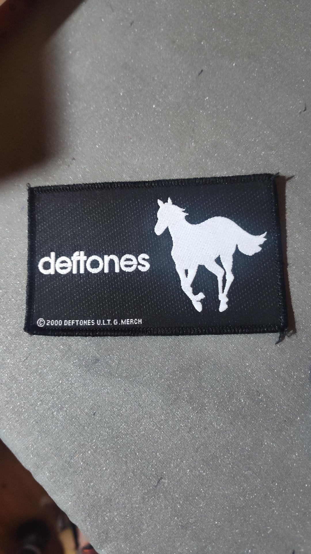 Vintage Deftones Iron on Patch - Etsy