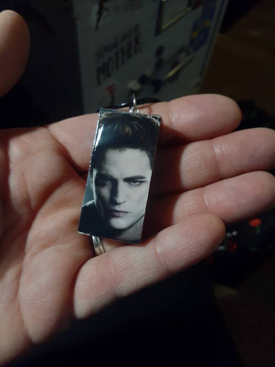 Twilight Inspired Edward Cullen Necklace Recycled Handmade Unique - Etsy