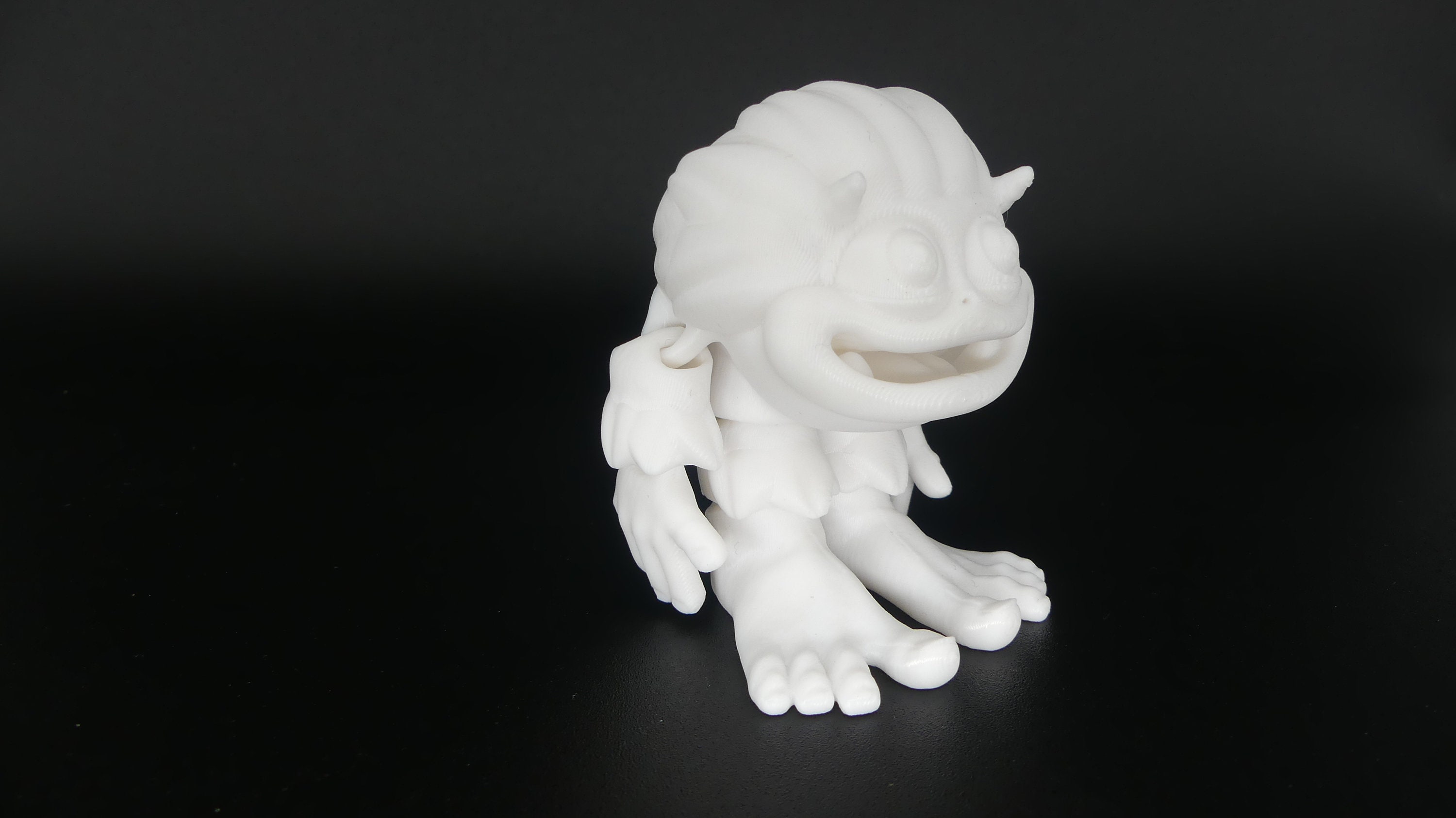 3D Printed Baby Yeti Monster Flexi Factory - Etsy