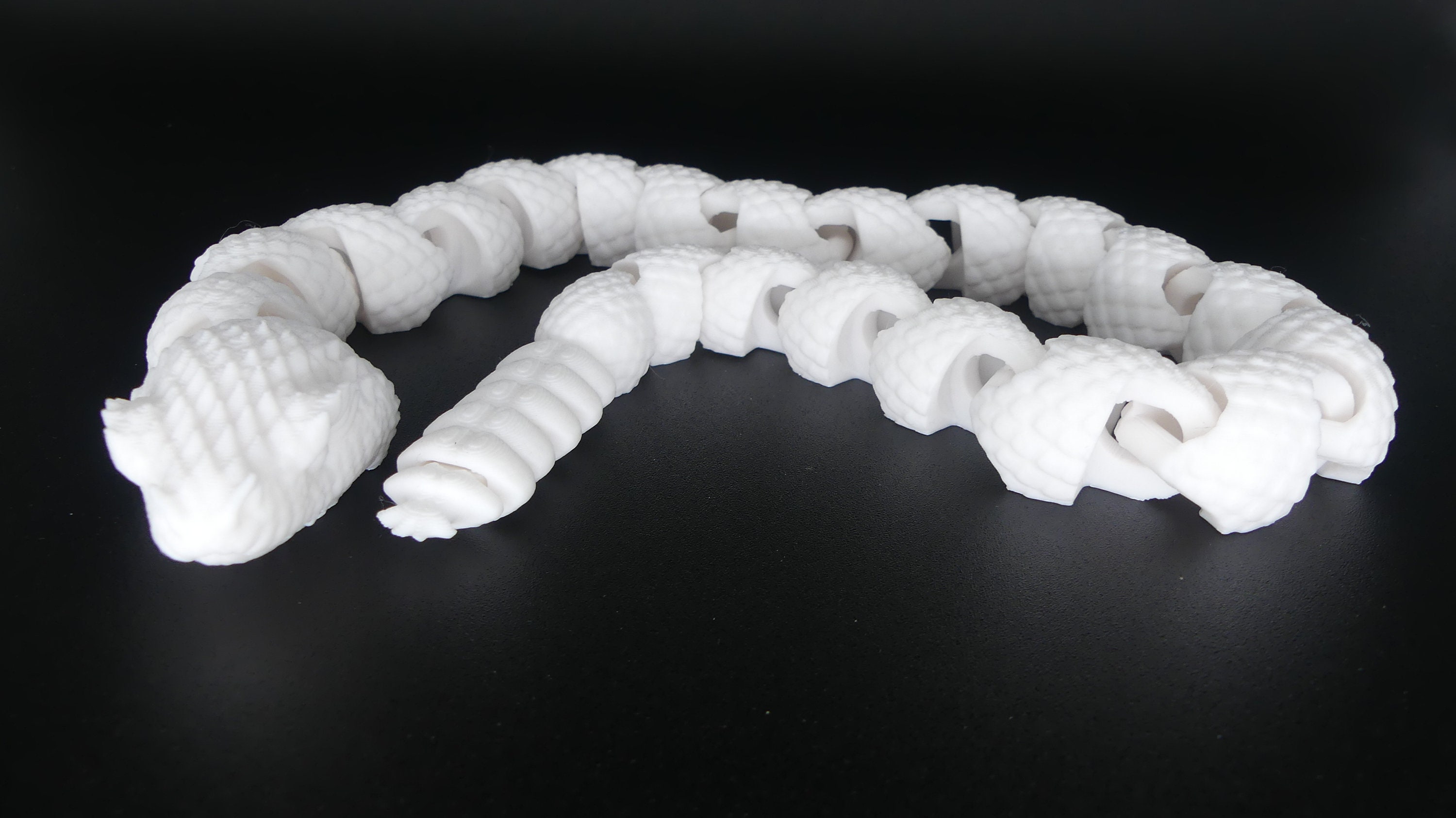 3D Printed Rattle Snake With Working Rattle 56cm or 22 Inches - Etsy