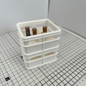 3D Printed Stackable Battery Crate (AAA) *batteries Not Included* - Etsy