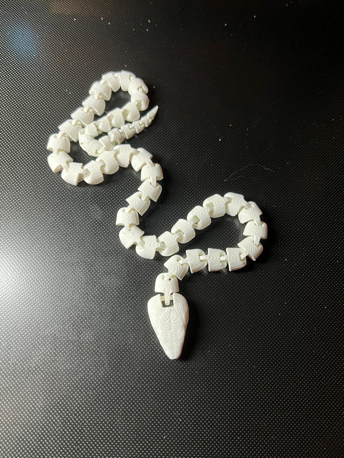 Flexi Snake Model and Fidget Toy - Etsy