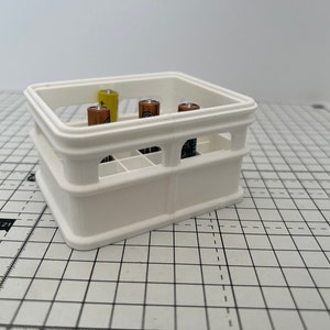 3D Printed Stackable Battery Crate (AAA) *batteries Not Included* - Etsy