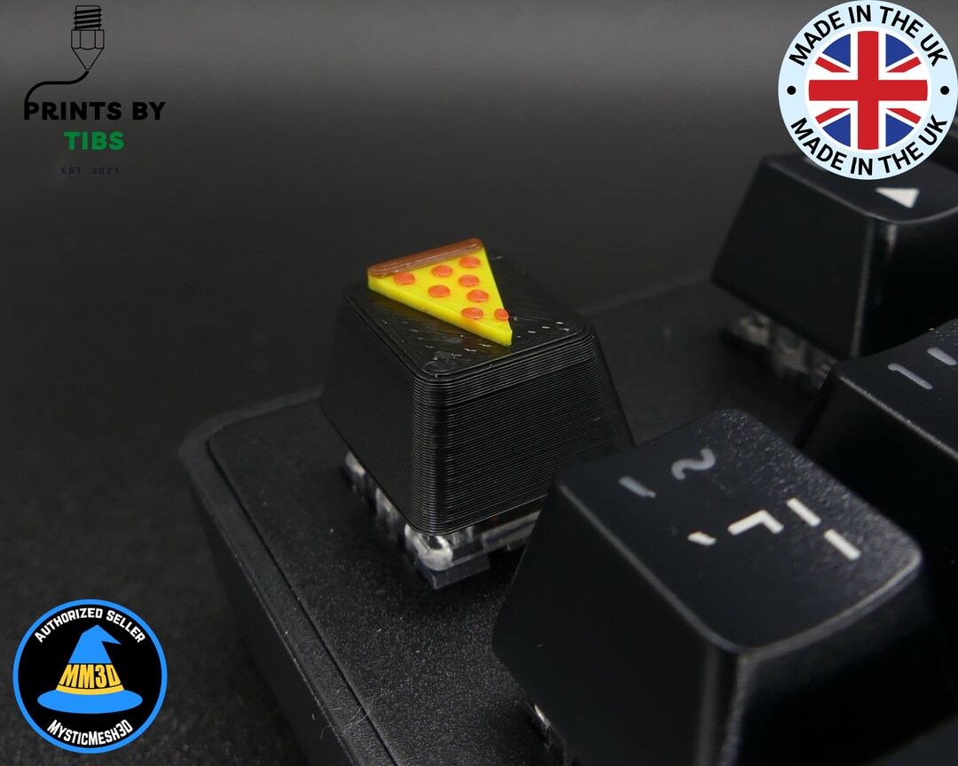 3D Printed Pizza Keycap MX - Etsy