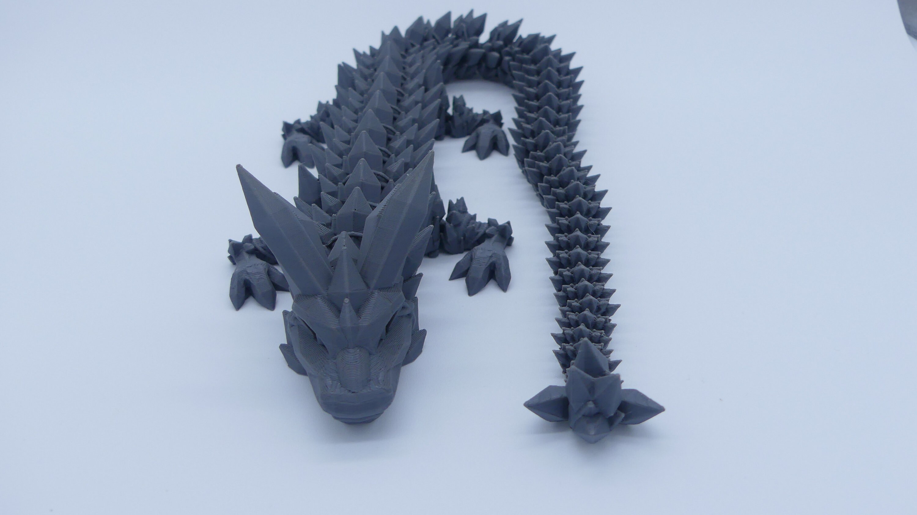 3D Printed Cinderwing Crystal Dragon Full Size 62cm - Etsy