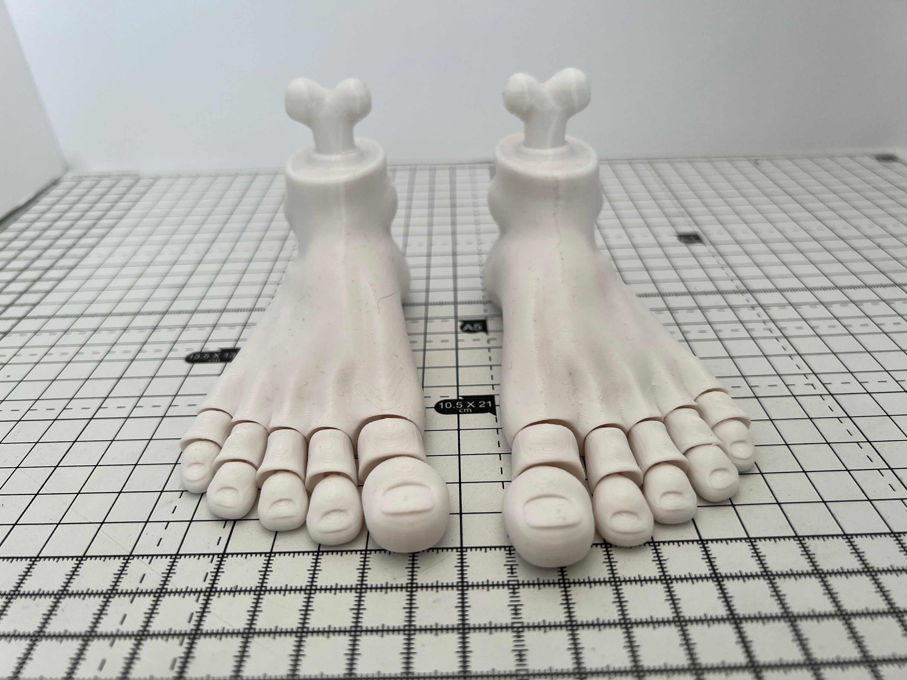3D Printed Flexi Feet Left and Right Bone Flexi Factory - Etsy UK