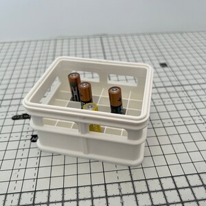 3D Printed Stackable Battery Crate (AAA) *batteries Not Included* - Etsy