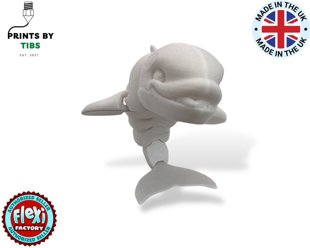 3D Printed Flexi Orca Killer Whale Flexi Factory - Etsy