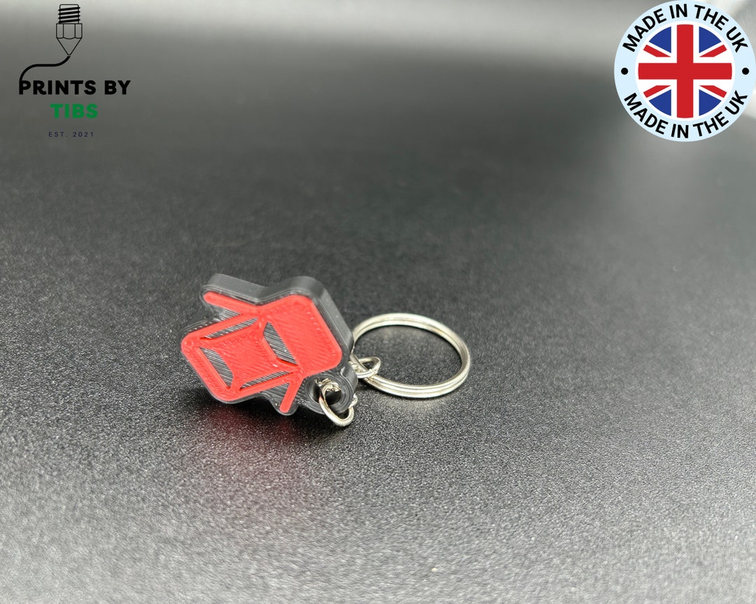 3D Printed Door Open Light Keychain - Etsy