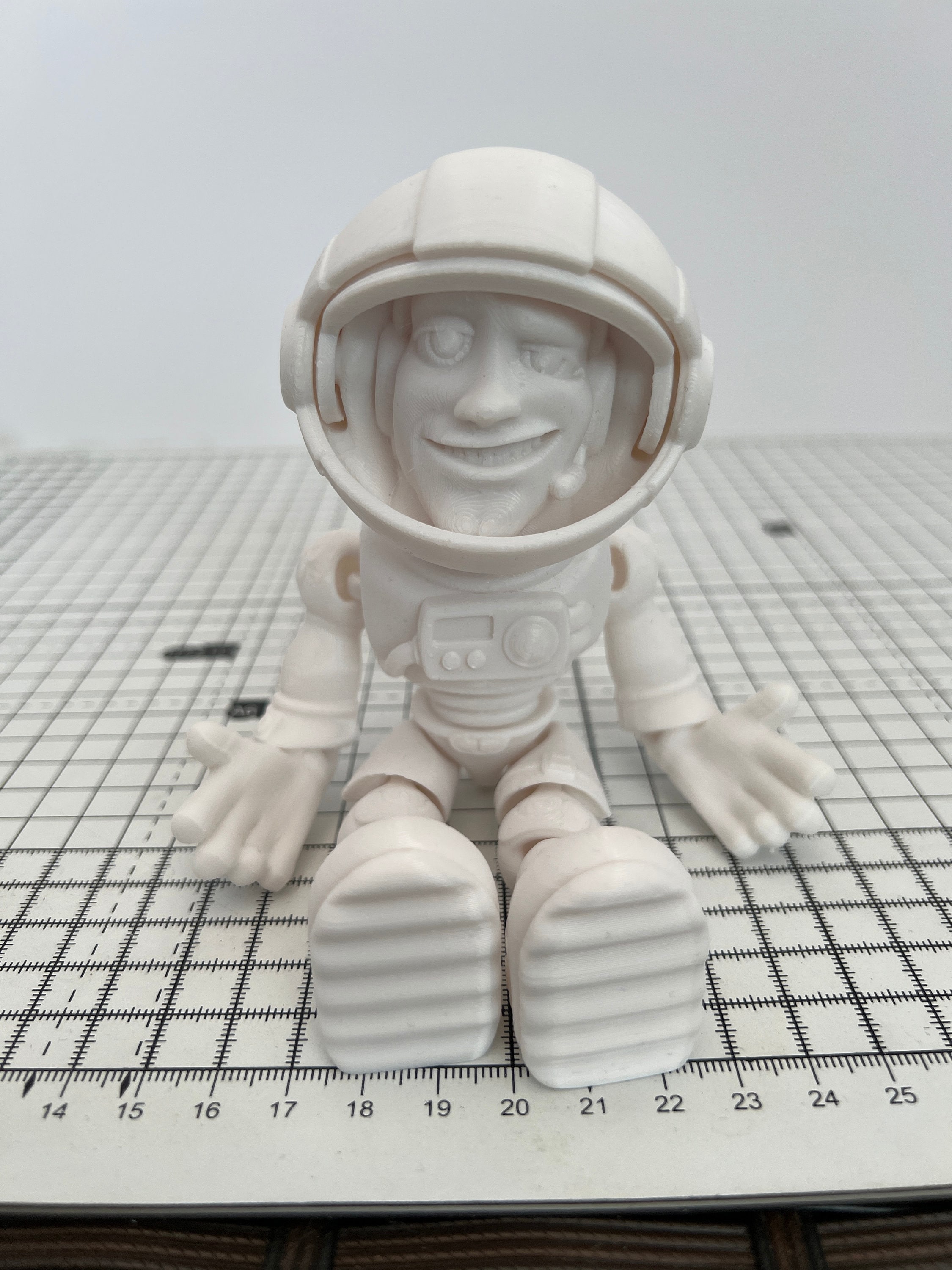3D Printed Flexi Astronaut Space Man Flexi Factory - Etsy