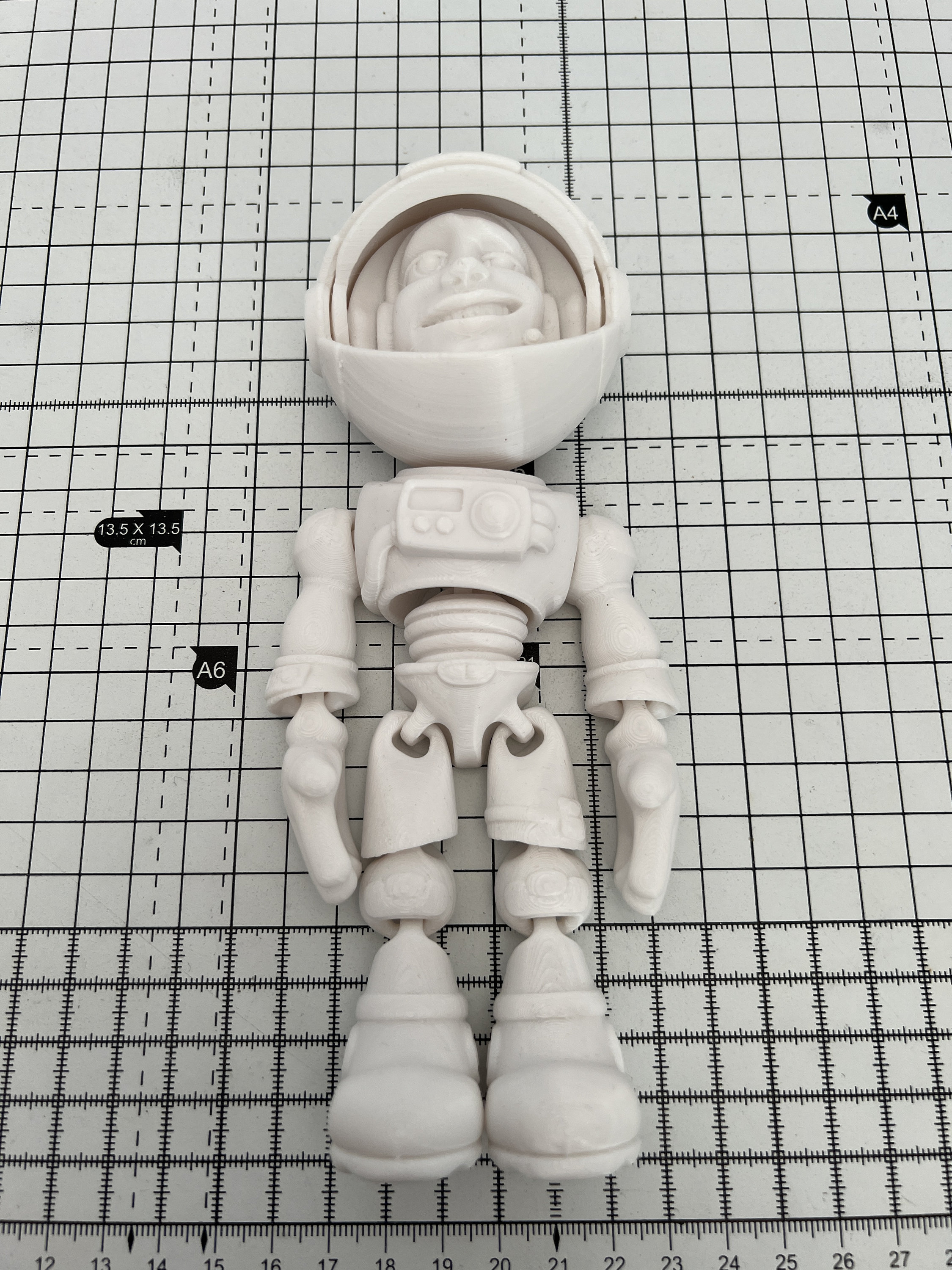 3D Printed Flexi Astronaut Space Man Flexi Factory - Etsy