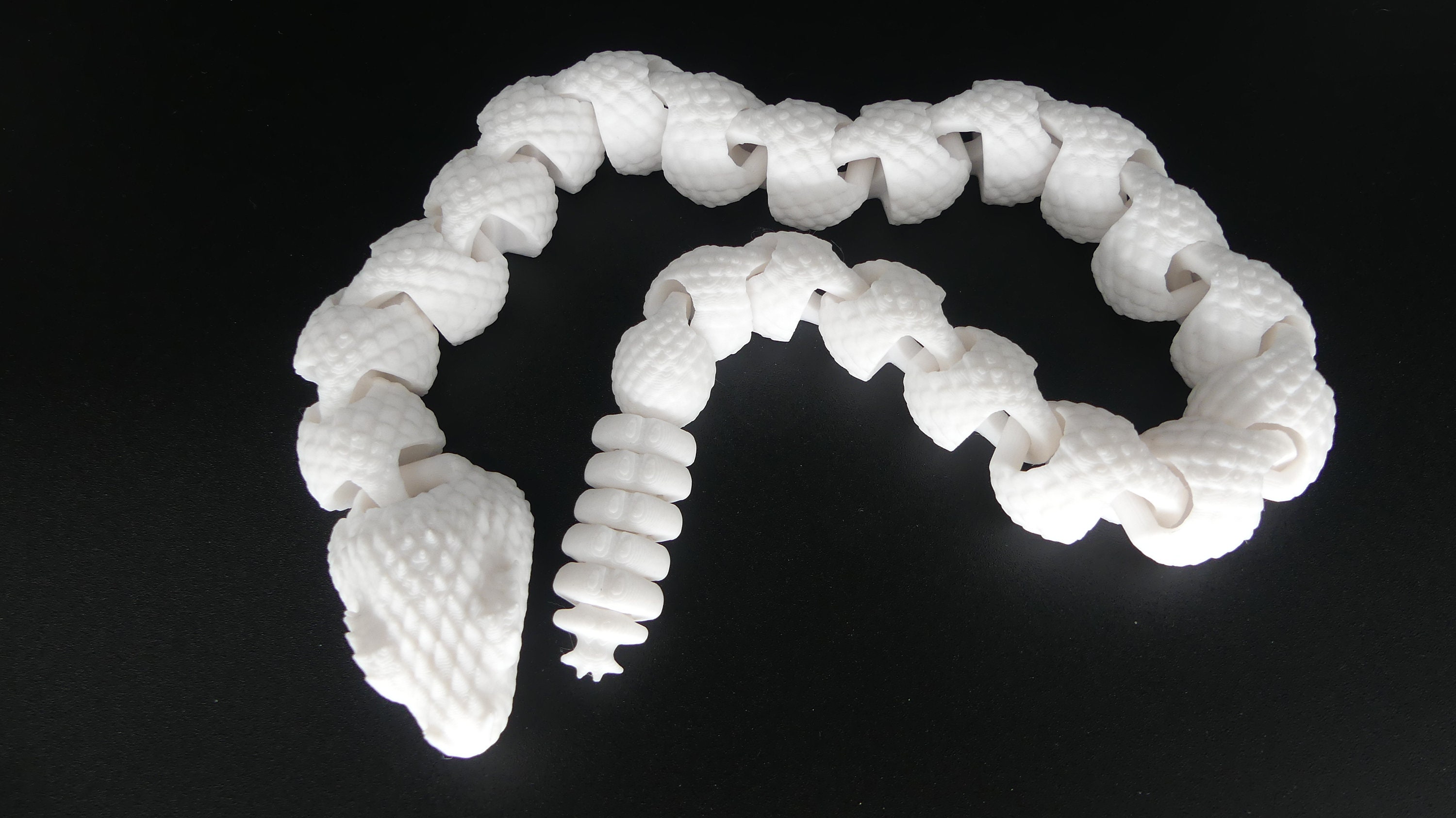 3D Printed Rattle Snake With Working Rattle 56cm or 22 Inches - Etsy