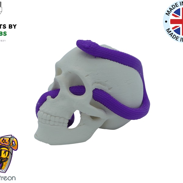 3d Printed Snake Skull - Etsy