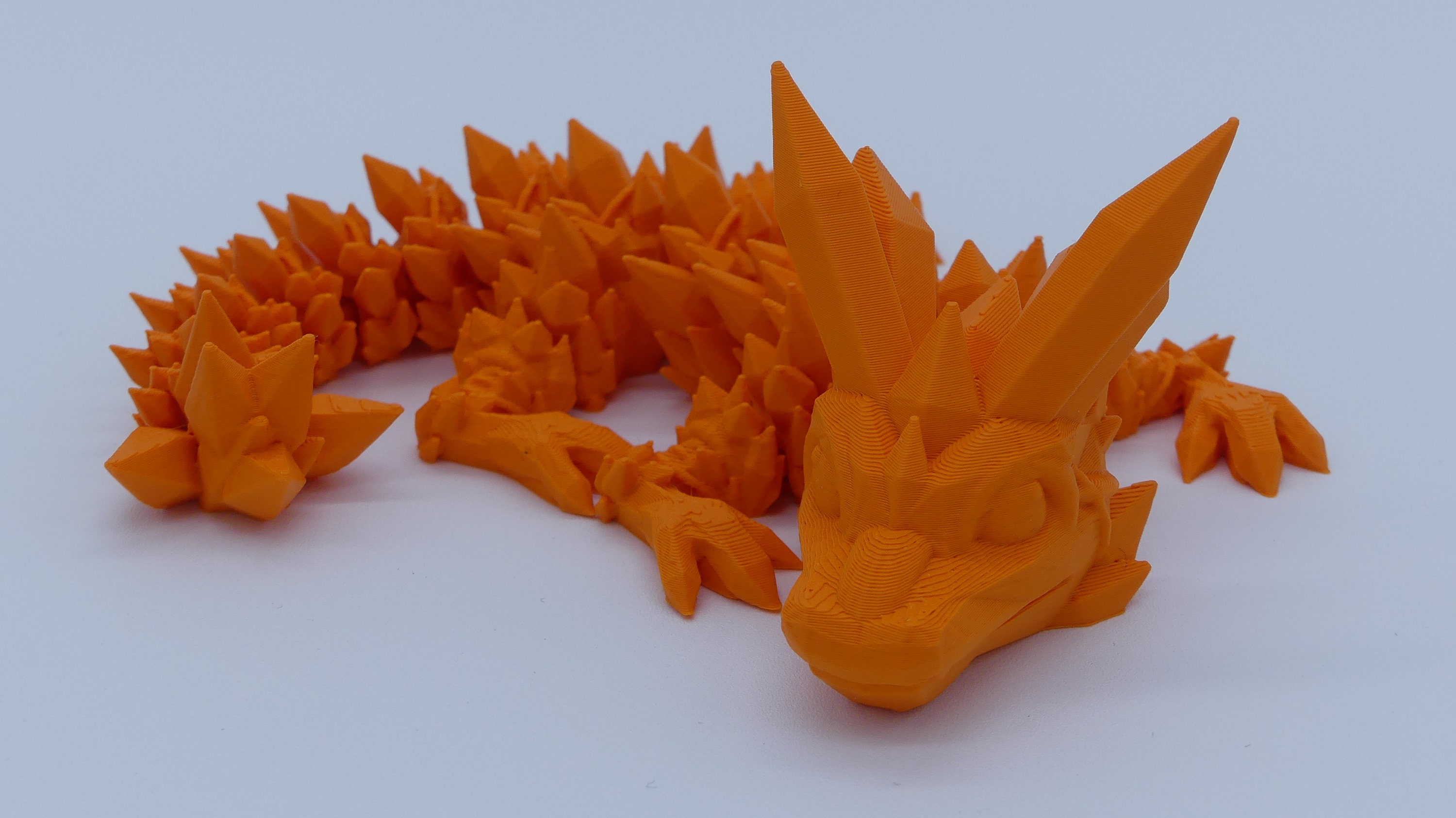 3D Printed Baby Cinderwing Crystal Dragon - Etsy