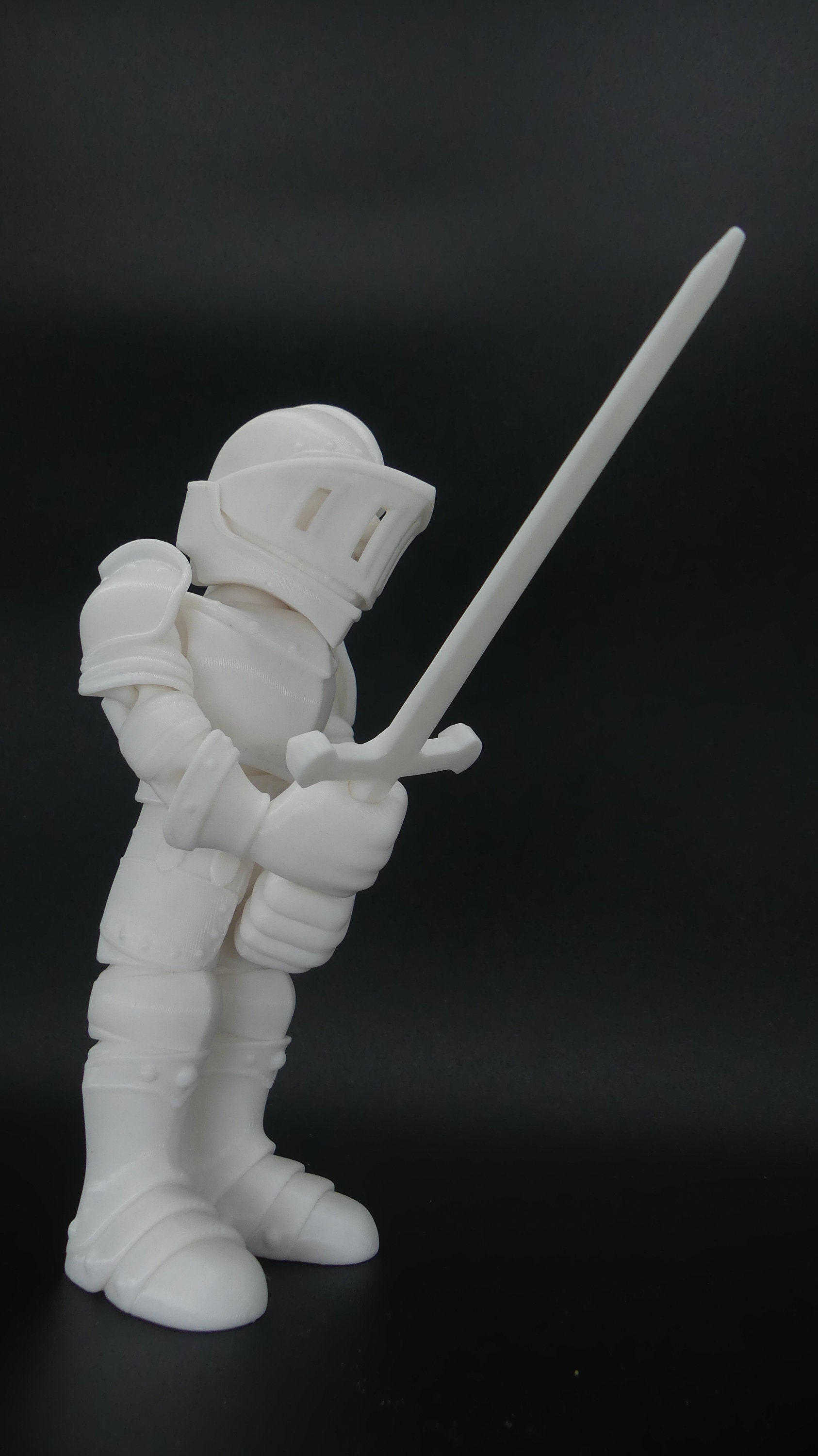 3D Printed Knight With Sword Flexi Factory - Etsy
