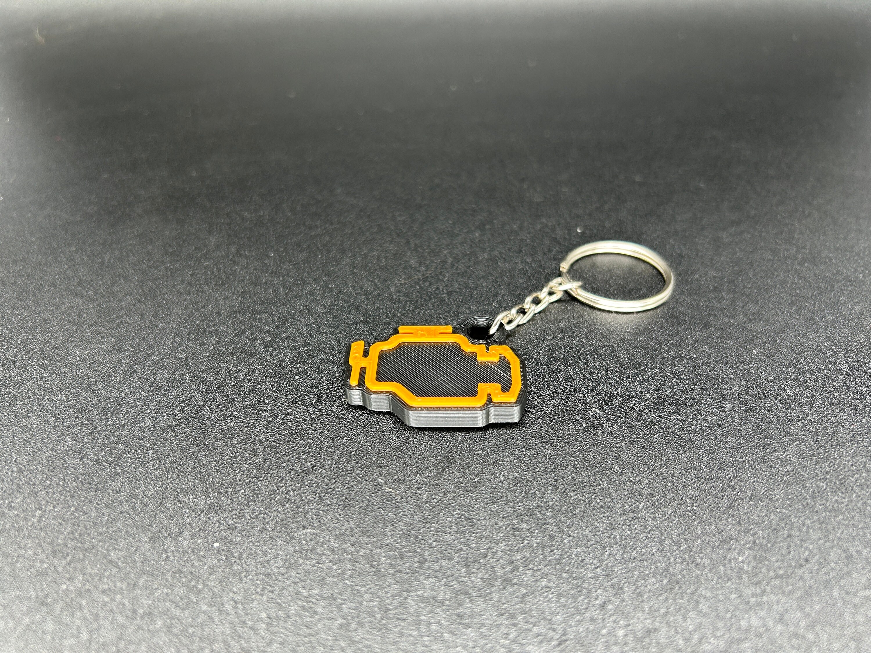 3D Printed Check Engine Light Keychain - Etsy