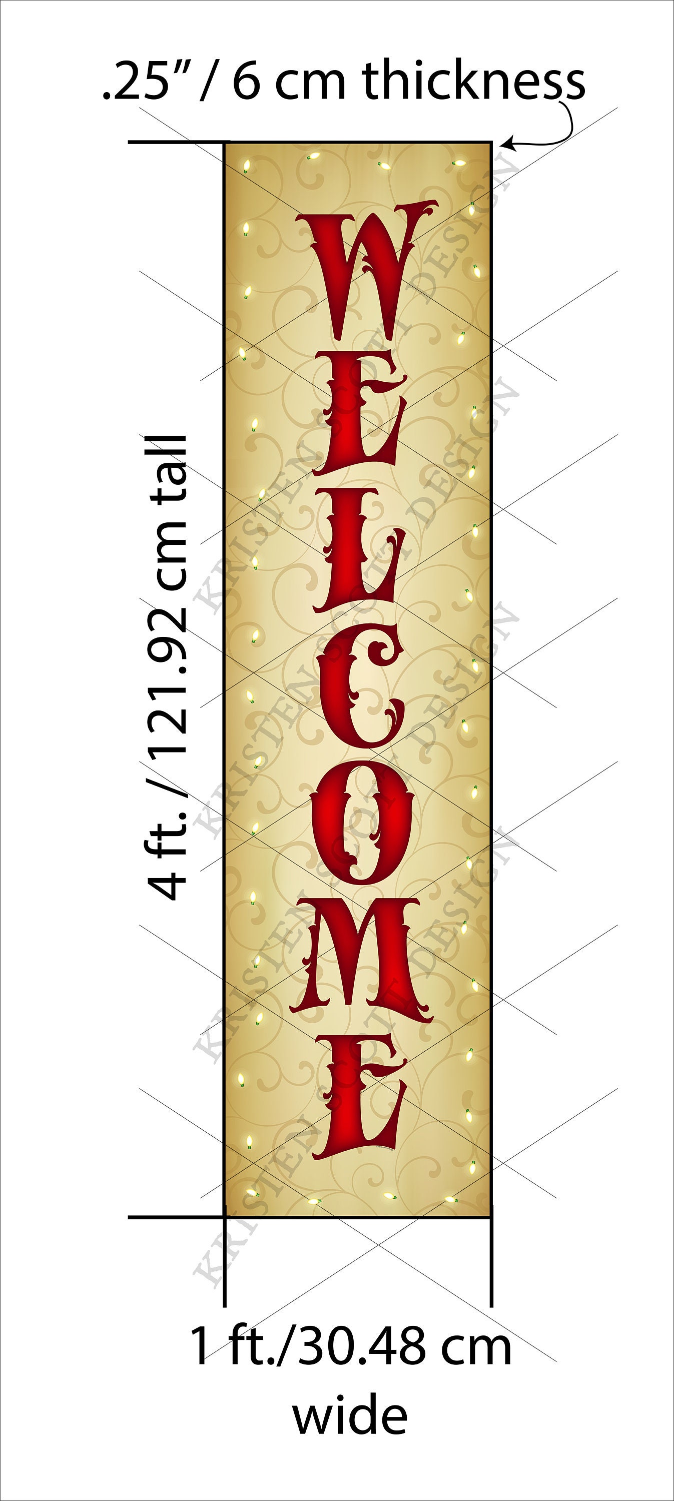 Rustic Welcome Porch Sign: Weatherproof PVC Farmhouse Decor - Etsy