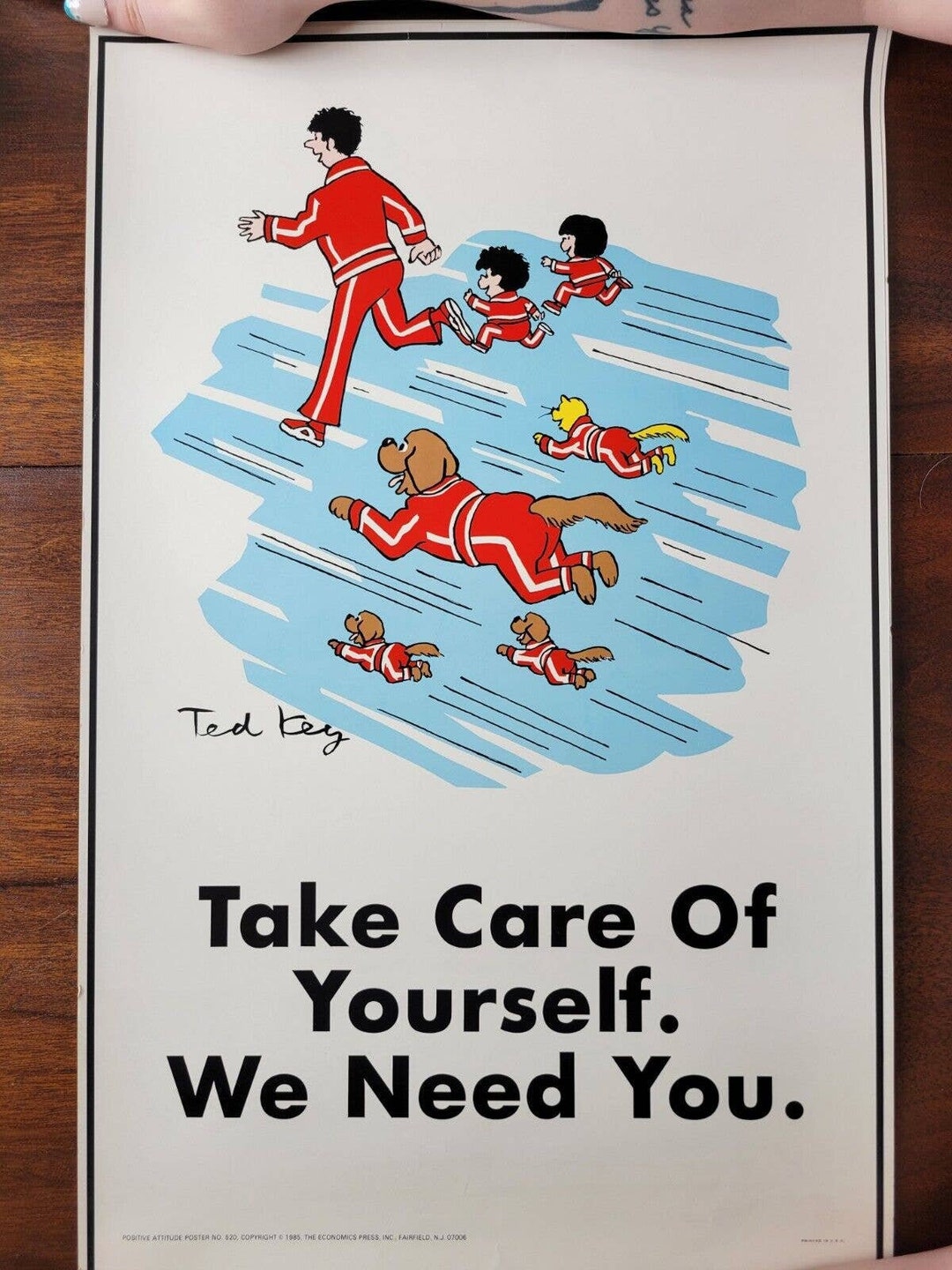 1985 Positive Attitude Poster #520 - Economics Press - Ted Key - Take ...