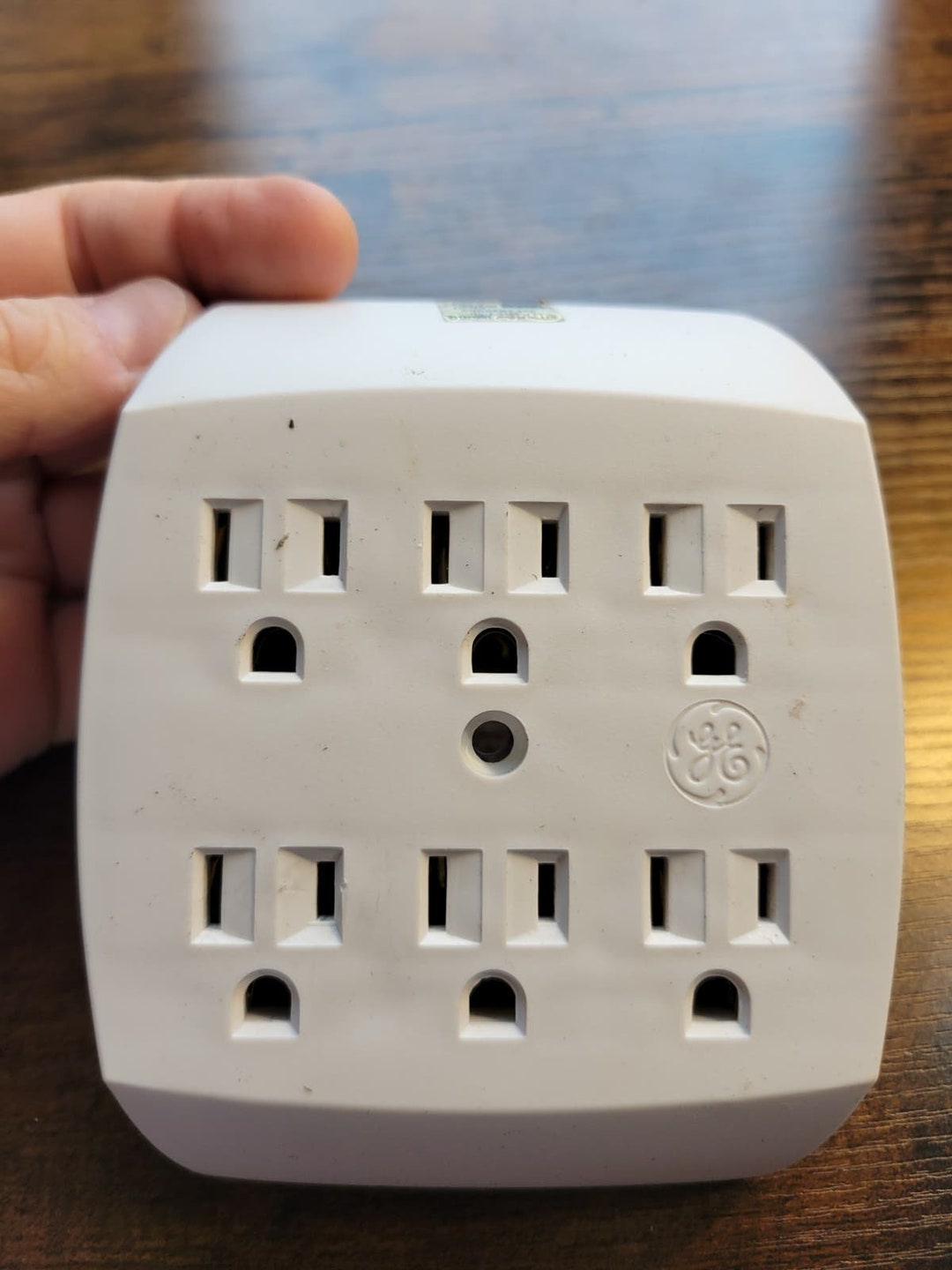 General Electric GE 6-outlet Adapter White, Ground, E139614, FA-357A - Etsy