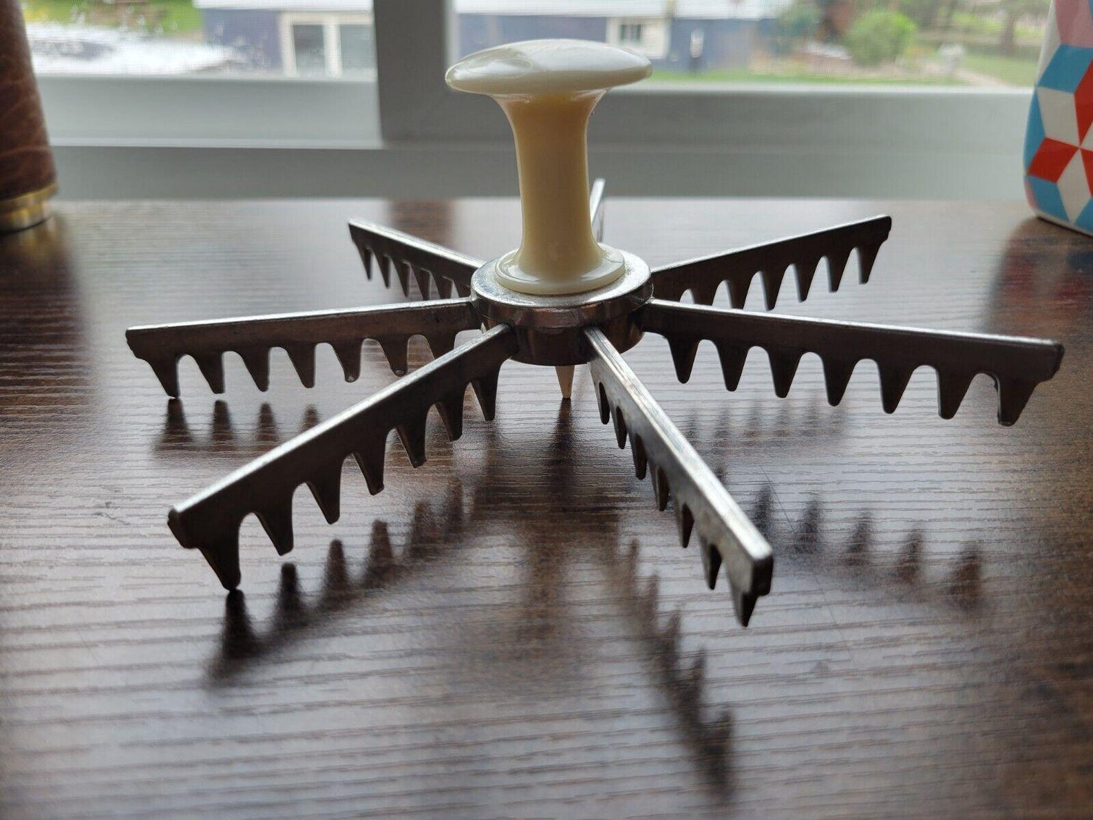 Norpro 3264 7 Piece Cake/pie Divider Made in Taiwan Used Cutter, Slicer ...