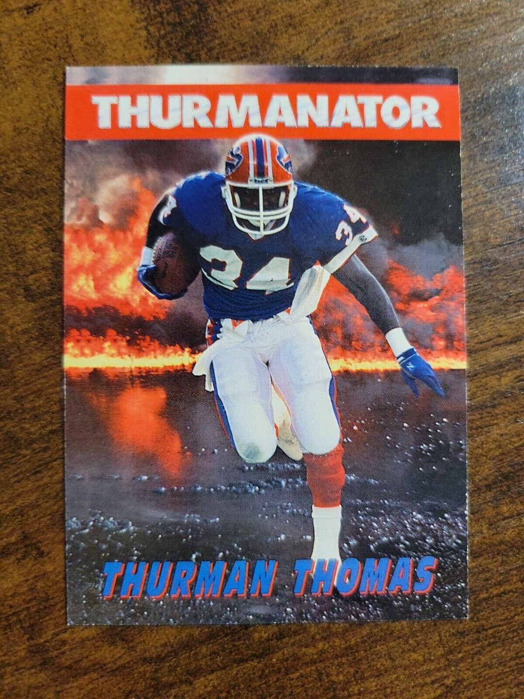 1992 Skybox Primetime #86 Thurman Thomas - Thurmanator - Bills -NFL ...
