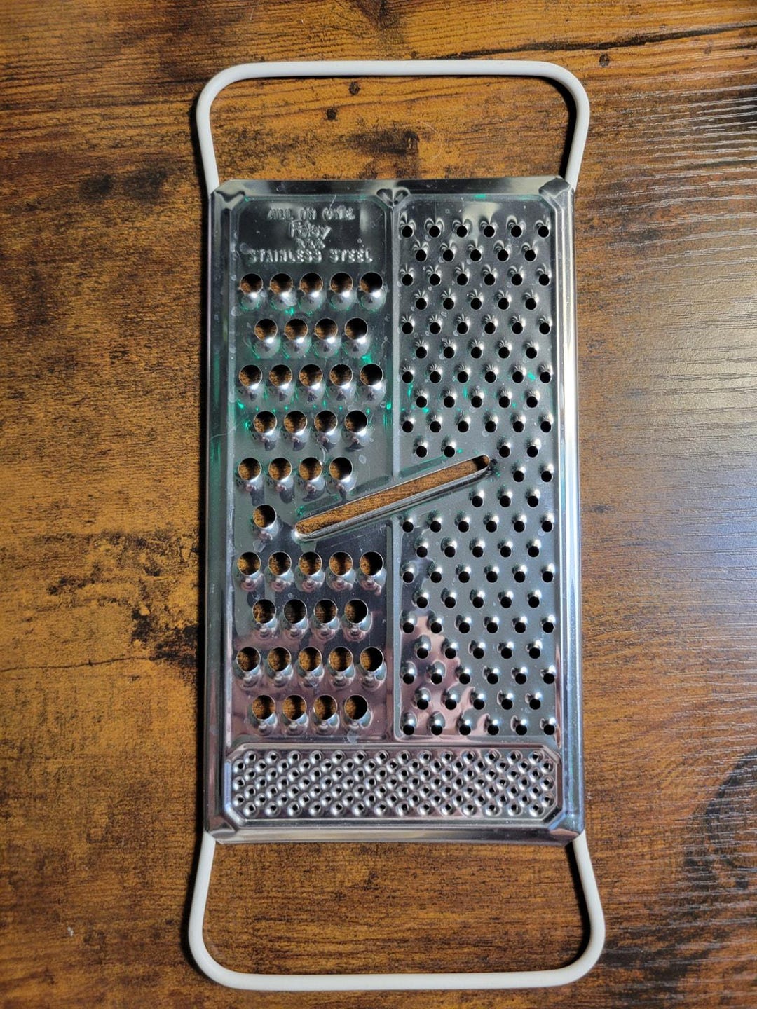 Vintage Foley All in One Stainless Steel Shredder/grater 10-1/2 X 4-3/4 ...