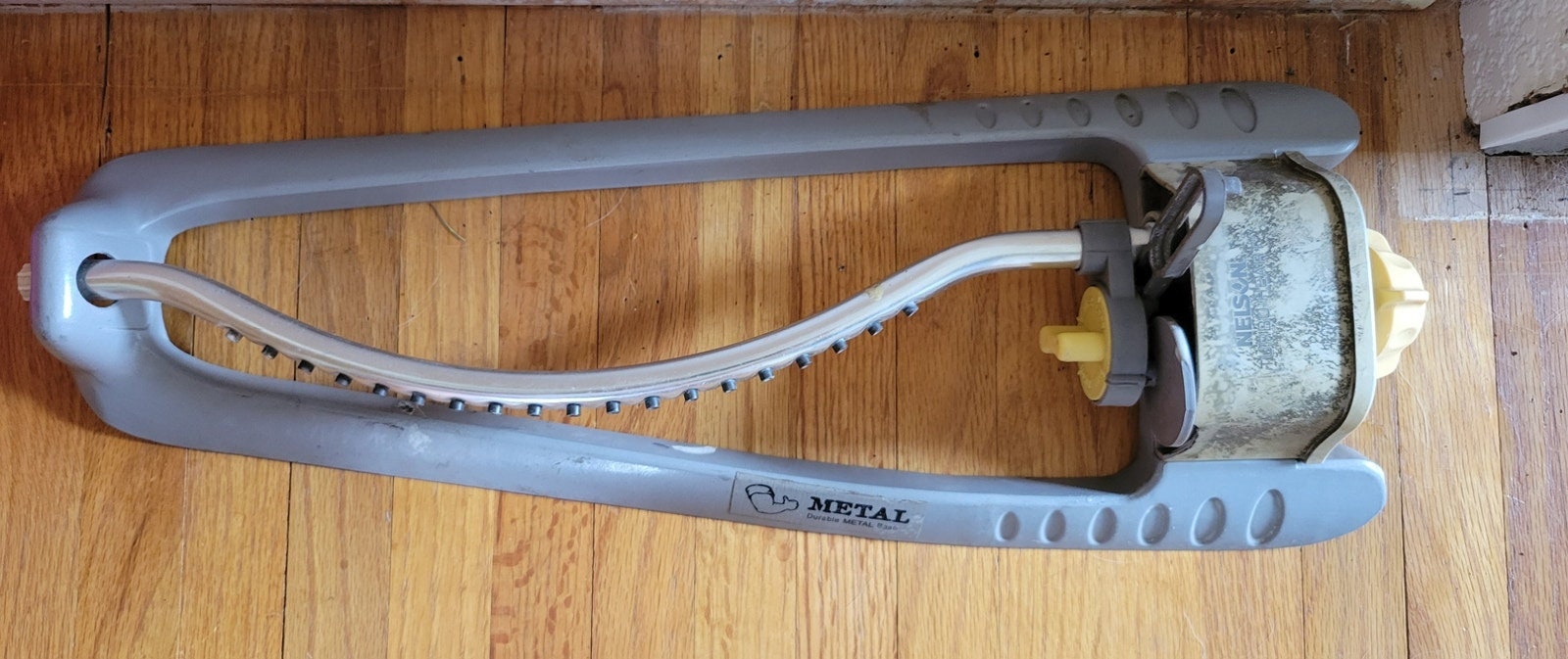 Vintage Nelson Oscillating Lawn Sprinkler Model 9646 Turbo Heart ...