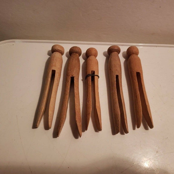 Vintage Clothes Pins - Etsy