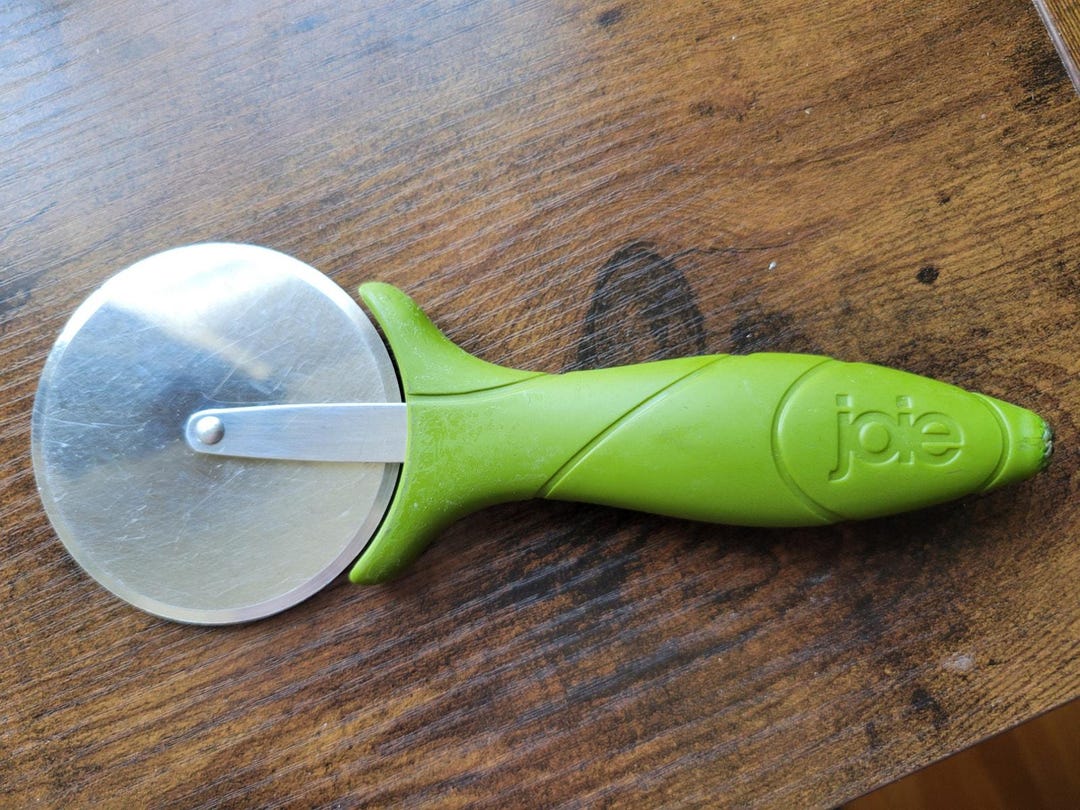 Joie 3" Pizza Cutter/wheel, Slicer W/green Handle - 8" Long - Etsy