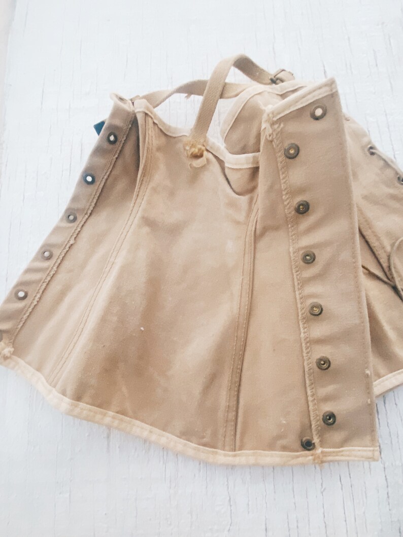 Vintage WWII WW2 US Army Canvas Military Spats Gaiters Boot Covers ...