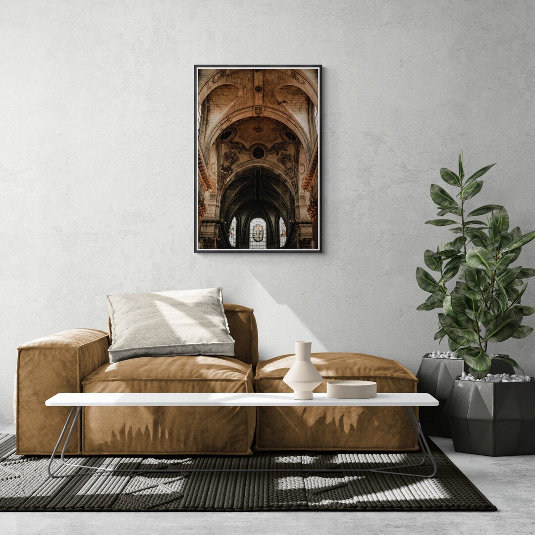 Cathedral Print, Parisian Architecture, Poster Print, Paris Wall Print ...