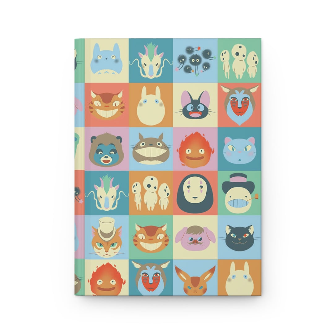 Studio Ghibli Hardcover Journal - Etsy