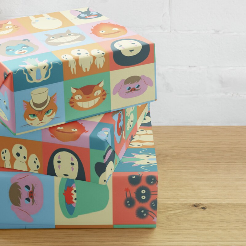 Anime Wrapping Paper - Etsy