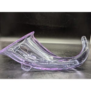 Vintage Duncan Miller Alexandrite Neodymium Glass Cornucopia Horn 10.75 ...