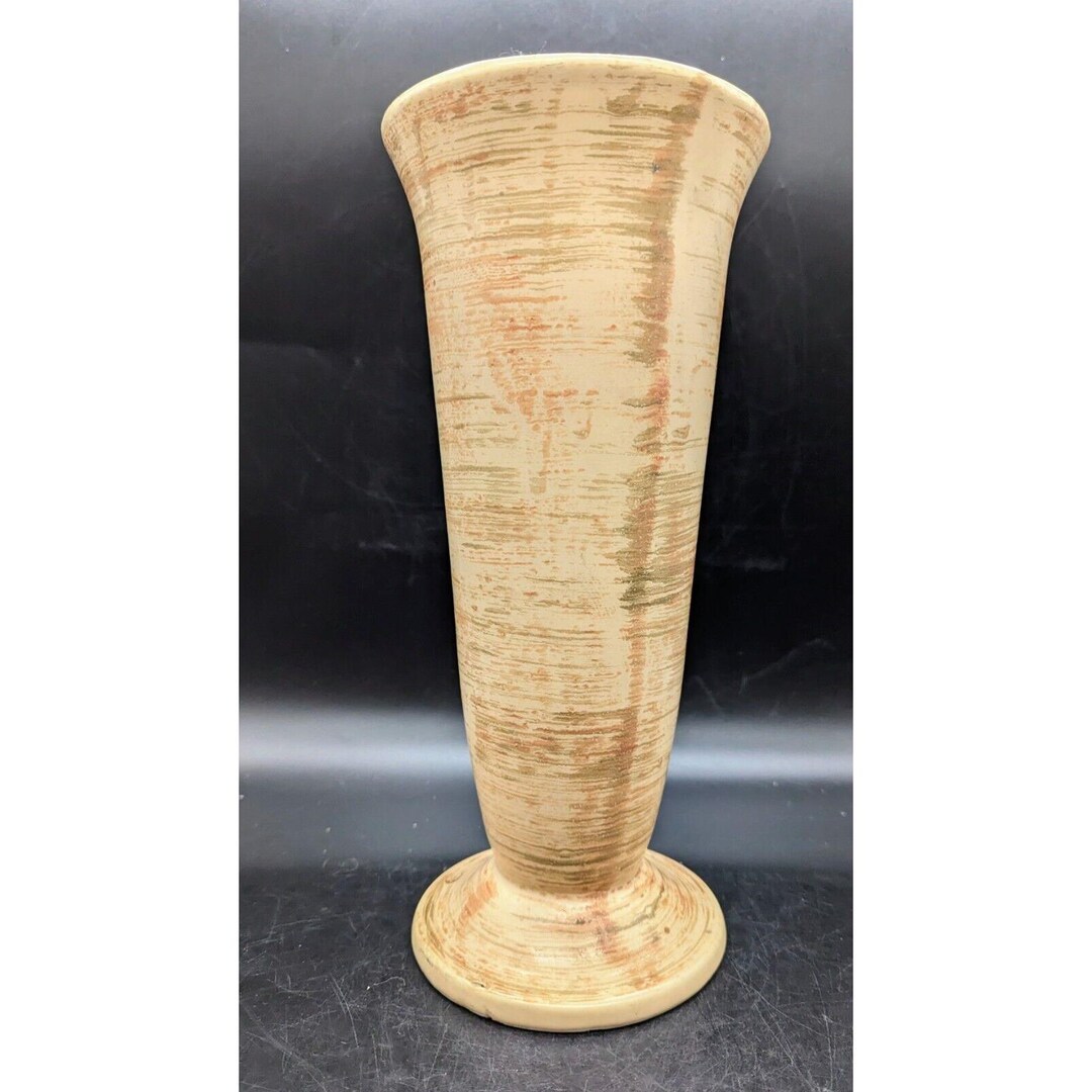Vintage MCM Mid Century Modern Vase HULL USA- 29 Pottery Large 12 ...