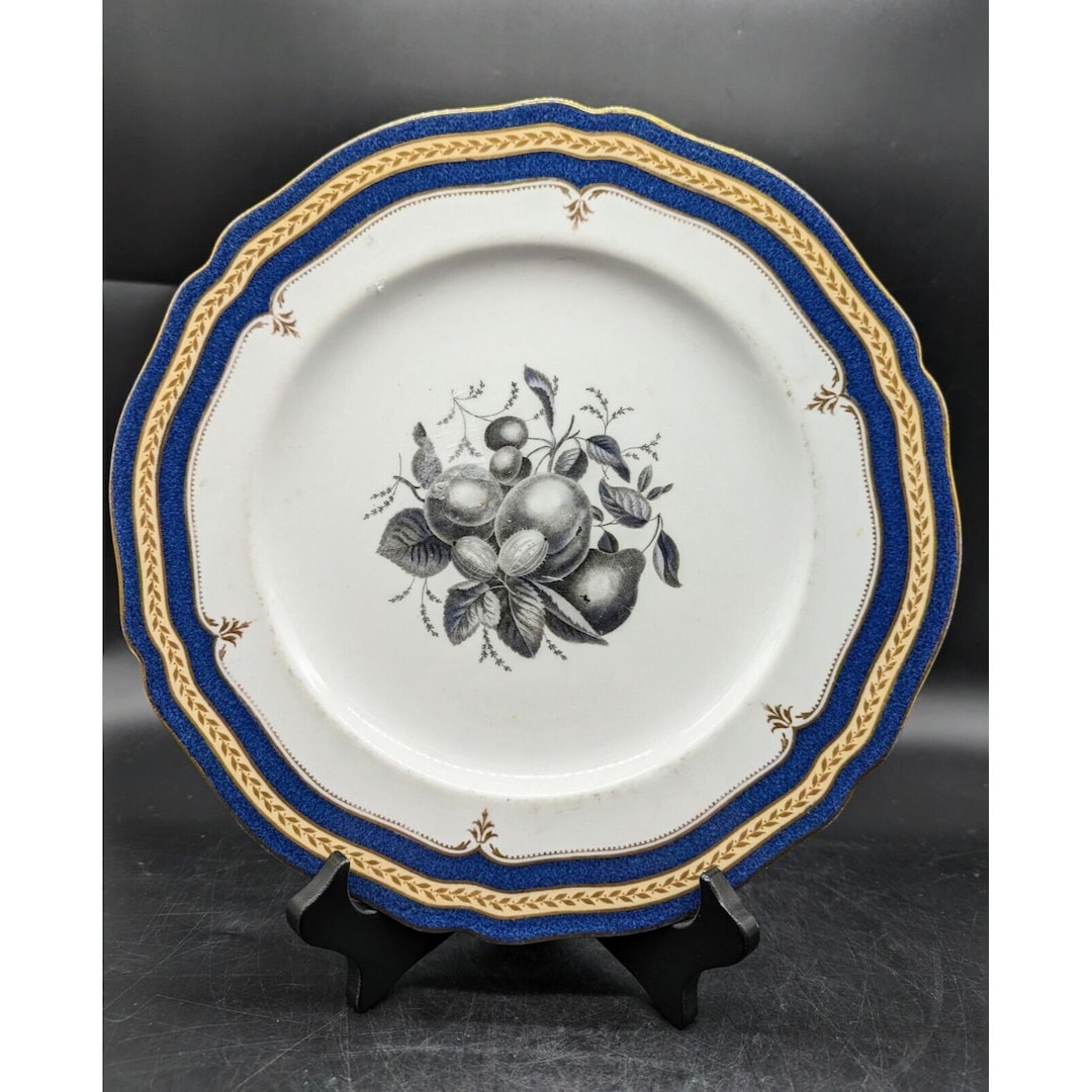 Vintage Spode Copelands China English 10.5" Dinner Plate Fruit Pear ...