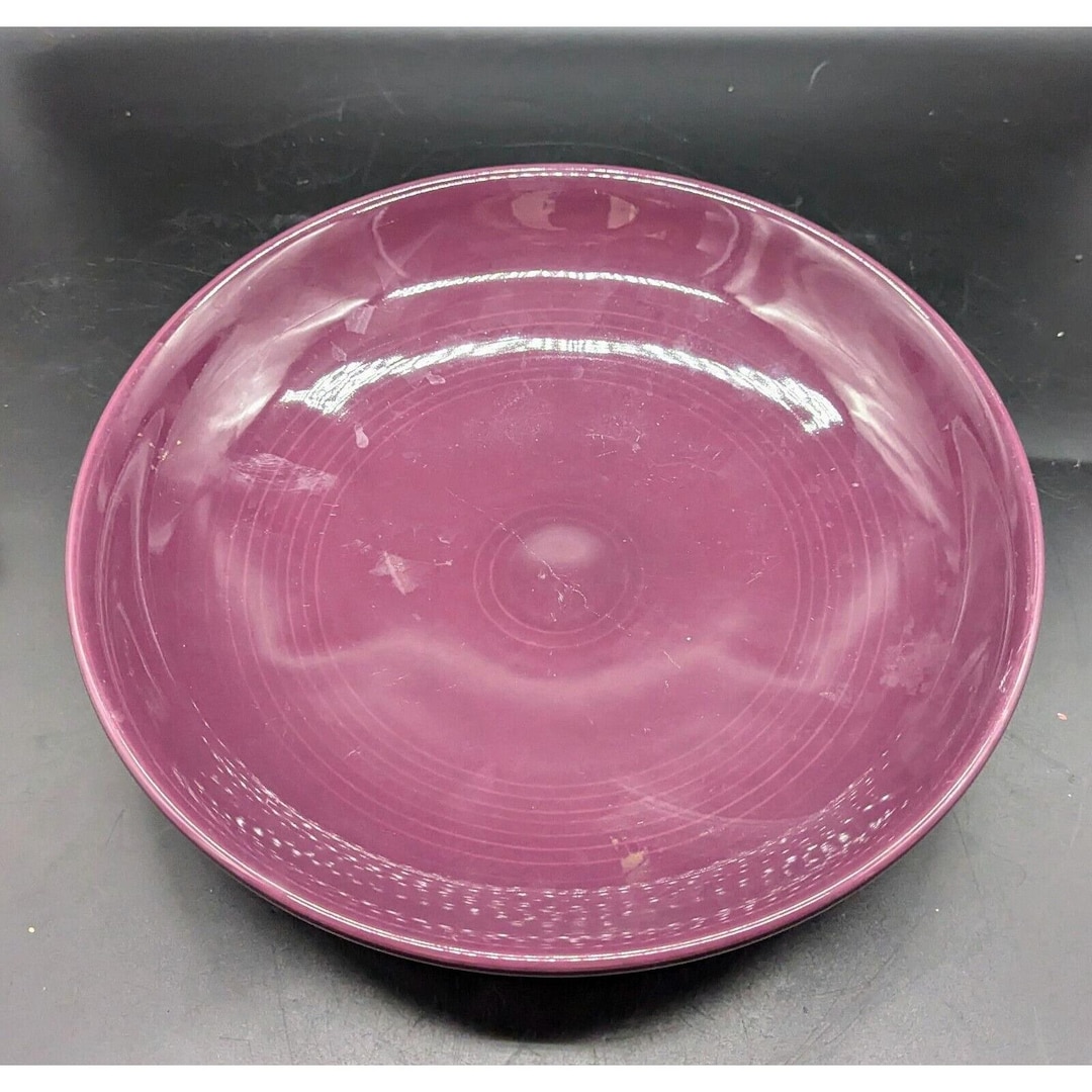 Fiesta Heather Console Fruit Presentation Bowl Macy's 2006 12" HLC ...