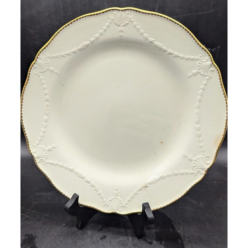 Ceramic Plate Raised Edge - Etsy