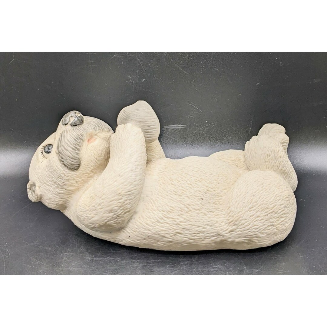 St Helens Pottery Sea Otter Holding Clam Anthropomorphic Mustache Gray ...