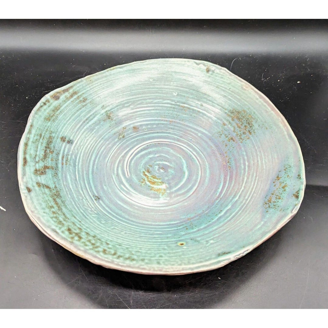 Handmade Steve Mahler Studio Art Pottery 11.5" Centerpiece Bowl Signed ...