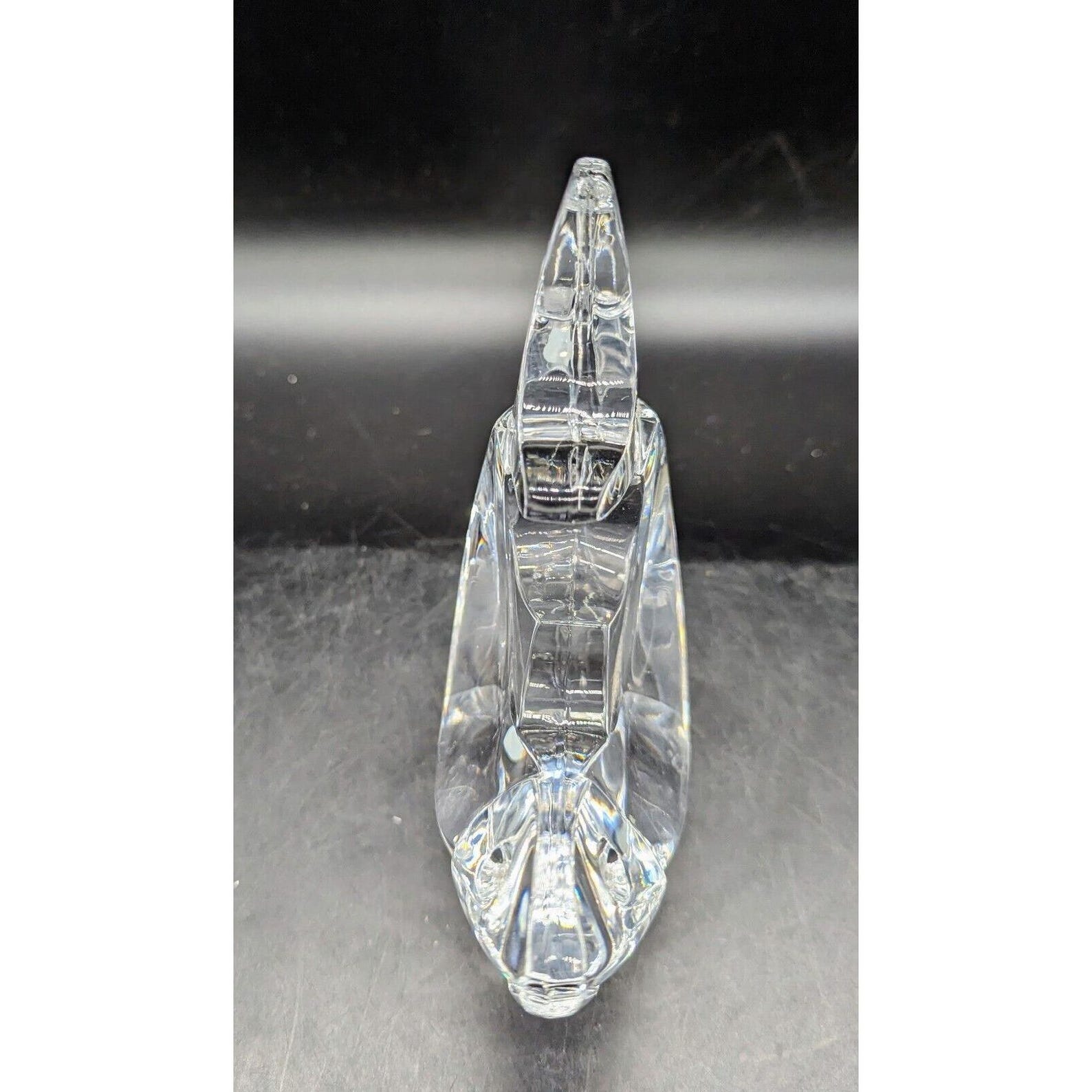 Signed Orrefors Crystal Olle Alberius Paperweight Figurine Fish Trout ...