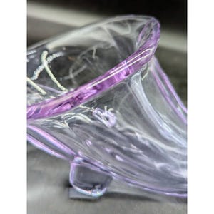 Vintage Duncan Miller Alexandrite Neodymium Glass Cornucopia Horn 10.75 ...