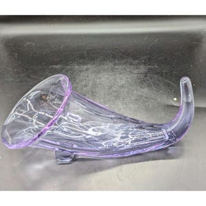 Vintage Duncan Miller Alexandrite Neodymium Glass Cornucopia Horn 10.75 ...